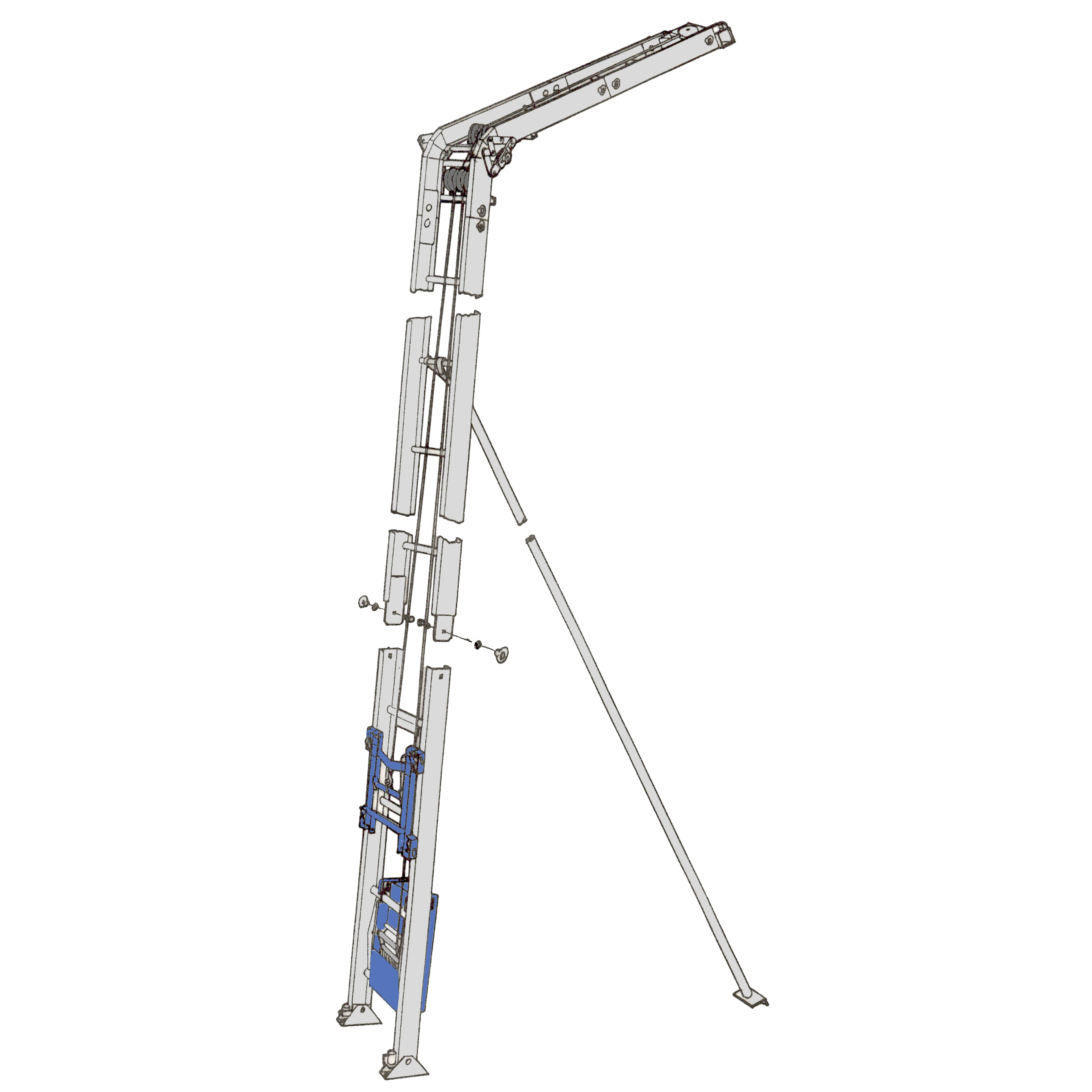 GEDA Fixlift 250, 43m SET - EKRO - Gemeinsam sicher nach oben®