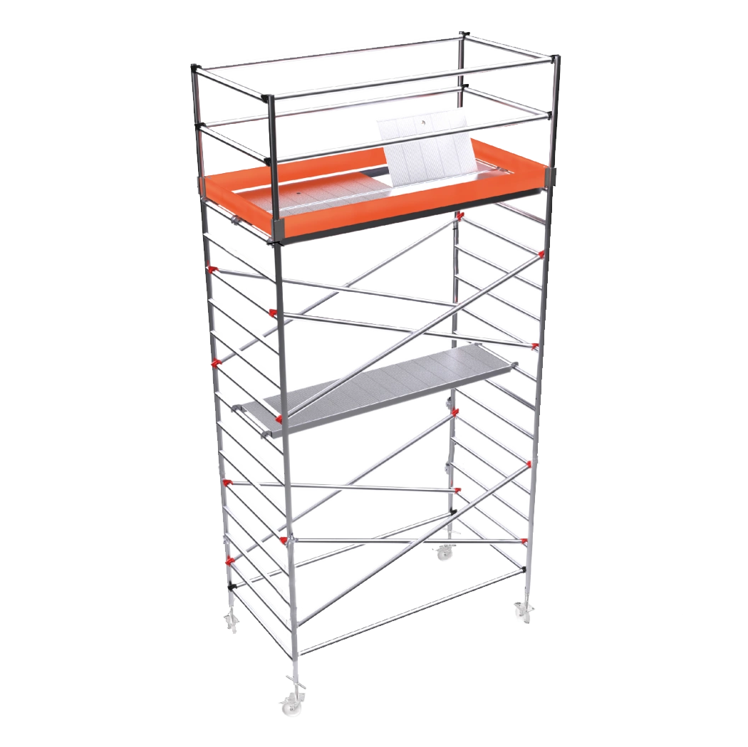 Alu Rollgerüstset 250/135 o. Ausleger - EKRO - Gemeinsam sicher nach oben®