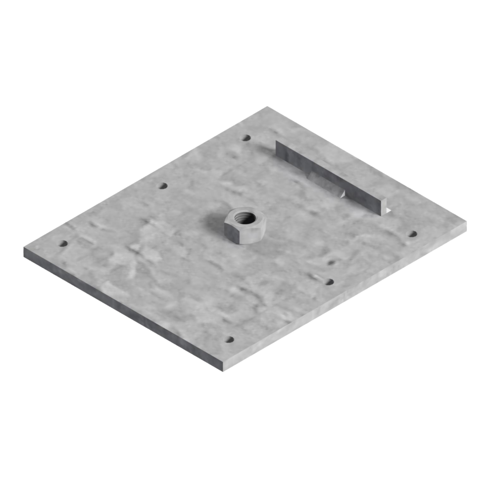 EP Geländerstützenfußaufnahme - EKRO - Gemeinsam sicher nach oben®